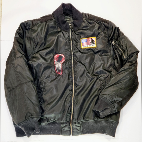 Structure | Jackets & Coats | Structure Jacket Mens Xl Black Military ...